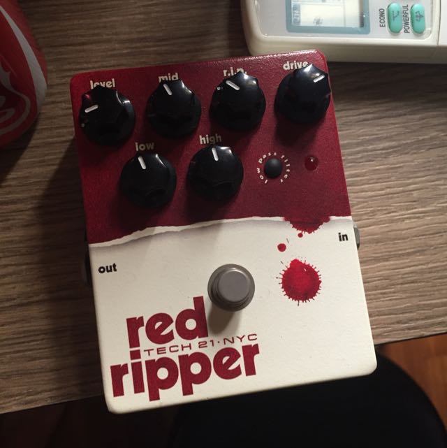 Tech 21 Red Ripper, TV & Home Appliances, TV & Entertainment, TV Parts ...