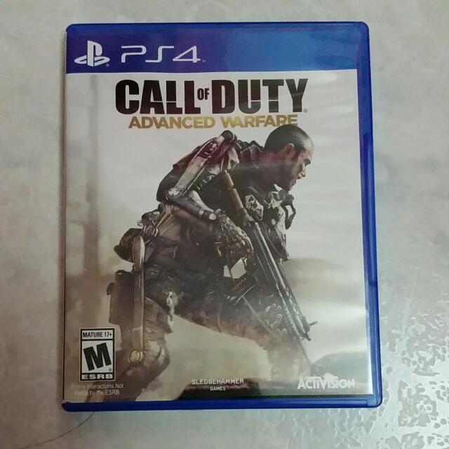 Call Of Duty Advance Warfare PS4, Hobbies & Toys, Toys & Games on Carousell
