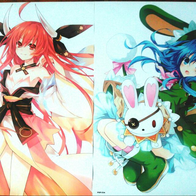 Date A Live Poster, Hobbies & Toys, Memorabilia & Collectibles, Fan ...