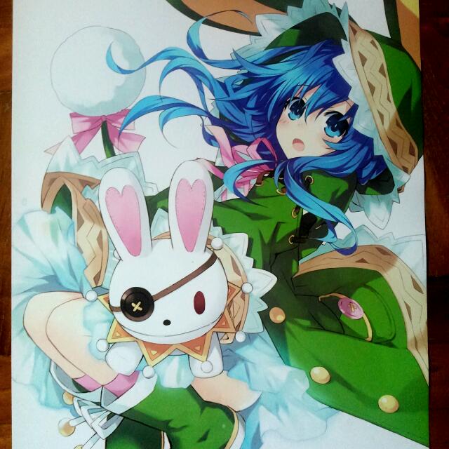 Date A Live Poster, Hobbies & Toys, Memorabilia & Collectibles, Fan ...