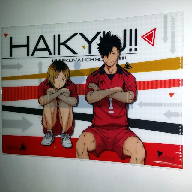 Haikyuu A4 Clear File (Nekoma), Hobbies & Toys, Memorabilia ...