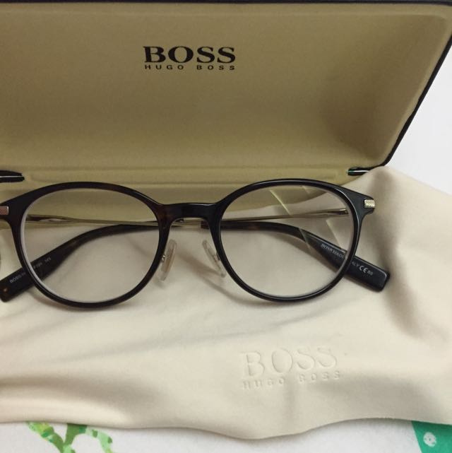 Hugo BOSS Spectacles Frame, Luxury, Bags & Wallets on Carousell