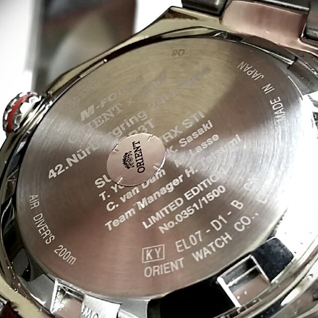 ORIENT M-FORCE SUBARU STI LIMITED EDITION, Men's Fashion, Footwear ...