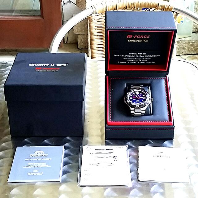 ORIENT M-FORCE SUBARU STI LIMITED EDITION, Men's Fashion, Footwear ...