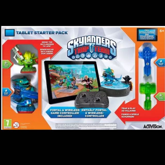 Skylanders Trap Team Tablet Starter pack, Hobbies & Toys, Toys & Games ...