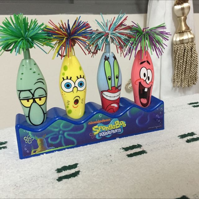 SpongeBob SquarePants Collector Pen Set, Hobbies & Toys, Toys & Games ...