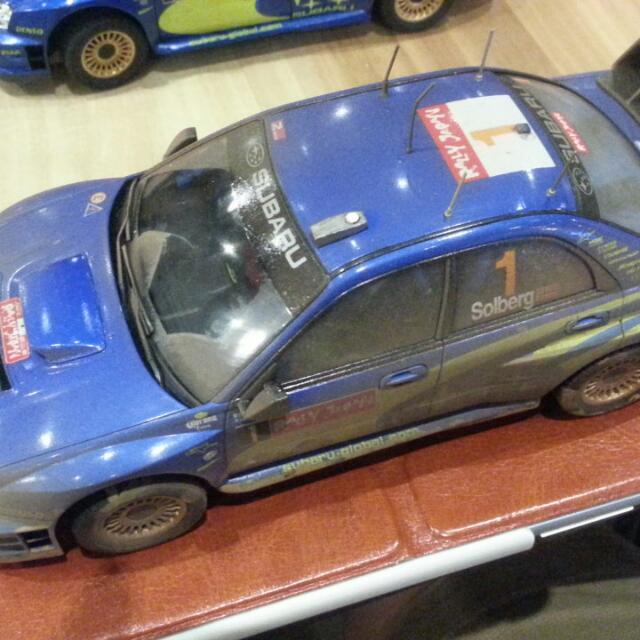 Tamiya Subaru Rally Japan 2004 Winner (Already Done Up), Hobbies & Toys ...