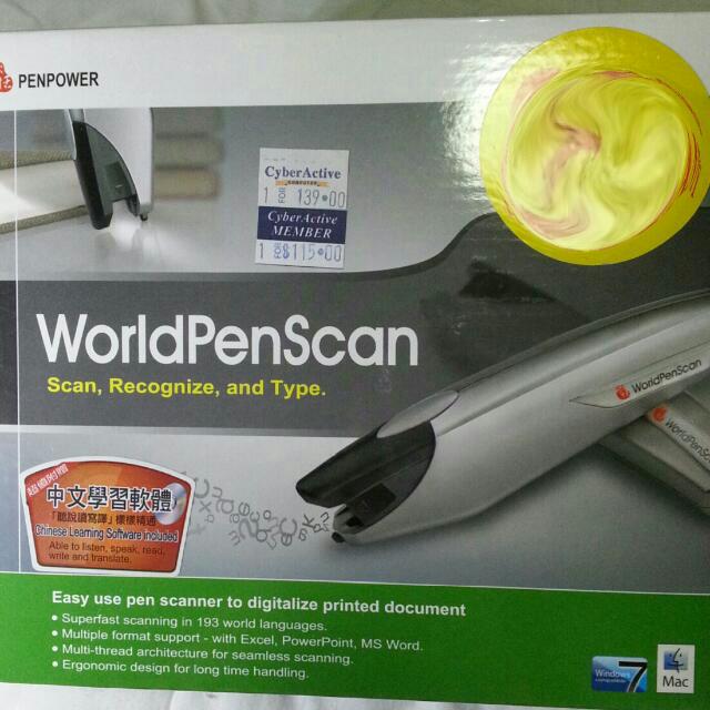 PENPOWER WORLD PEN SCAN, Computers & Tech, Parts & Accessories ...