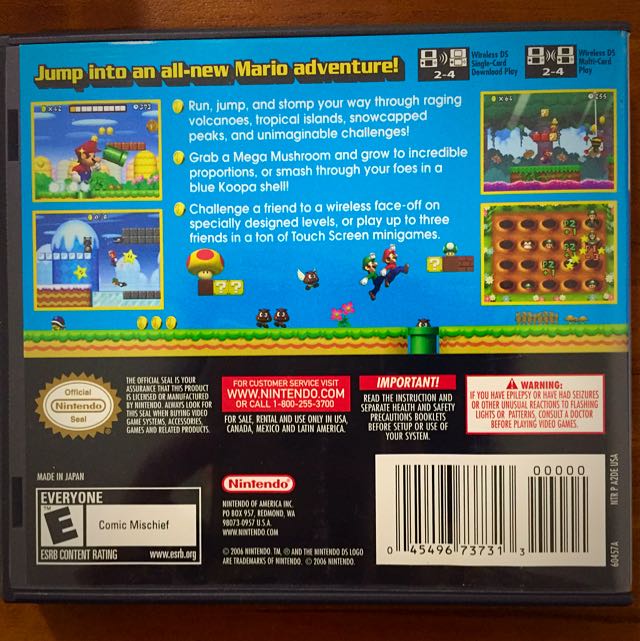 Nintendo DS Chip - Super Mario Bros, Hobbies & Toys, Toys & Games on ...