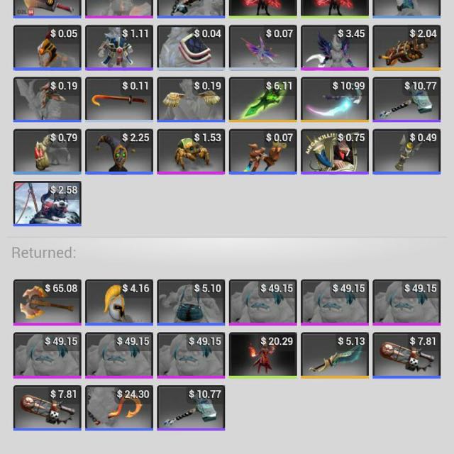 Selling dota 2 Items, Hobbies & Toys, Toys & Games on Carousell