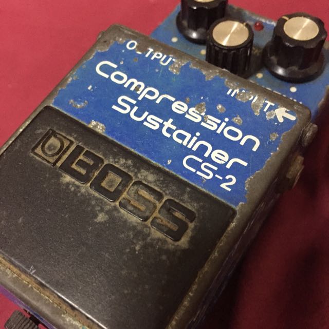 Boss MIJ CS-2 Compression Sustainer - CS2 Made In Japan Effects Pedal ...