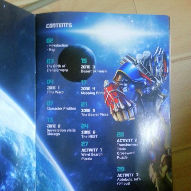 Transformers Activity Book!, Hobbies & Toys, Toys & Games on Carousell