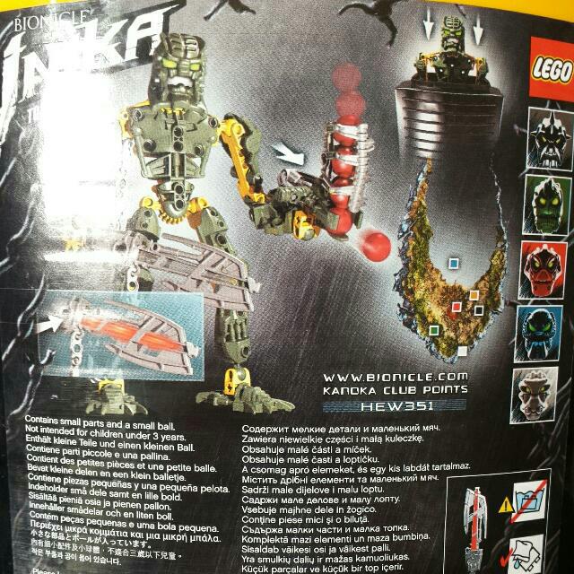 Bionicle Inika, Hobbies & Toys, Toys & Games on Carousell