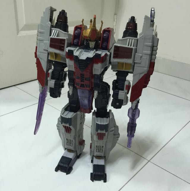 Transformers Cybertron Series Starscream With Crown, Hobbies & Toys ...