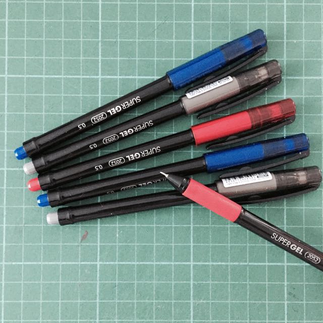 MONAMI SUPER GEL PEN 0.5, Hobbies & Toys, Stationery & Craft, Other ...
