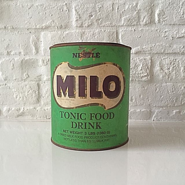 Vintage Milo Tin Container, Hobbies & Toys, Memorabilia & Collectibles ...