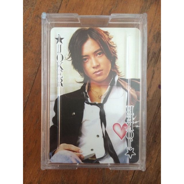 山下智久 山P YAMASHITA TOMOHISA YAMAPI playcards / Cards, Hobbies & Toys ...