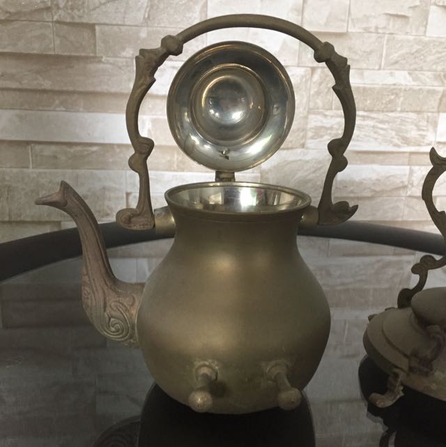 Antique Boiler Flask From India, Furniture & Home Living, Kitchenware ...