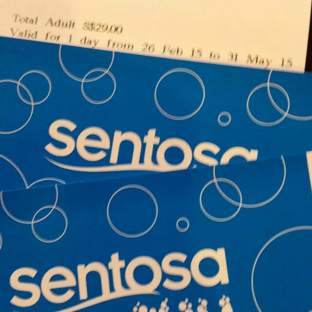 Cable car tickets to Sentosa., Tickets & Vouchers, Local Attractions ...