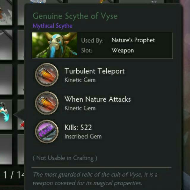 Genuine Scythe Of Vyse (Nature Prophet), Men's Fashion, Footwear, Dress ...