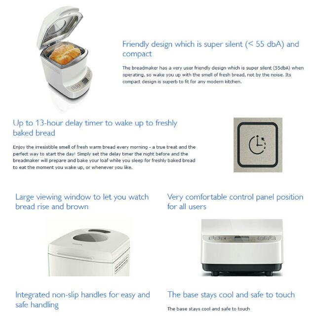 (Reserved) Philips Viva Bread Maker, TV & Home Appliances, Kitchen ...