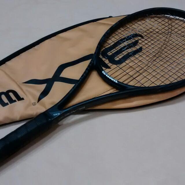 Wilson Blade 93 Tennis Racquet, Sports Equipment, Sports & Games ...
