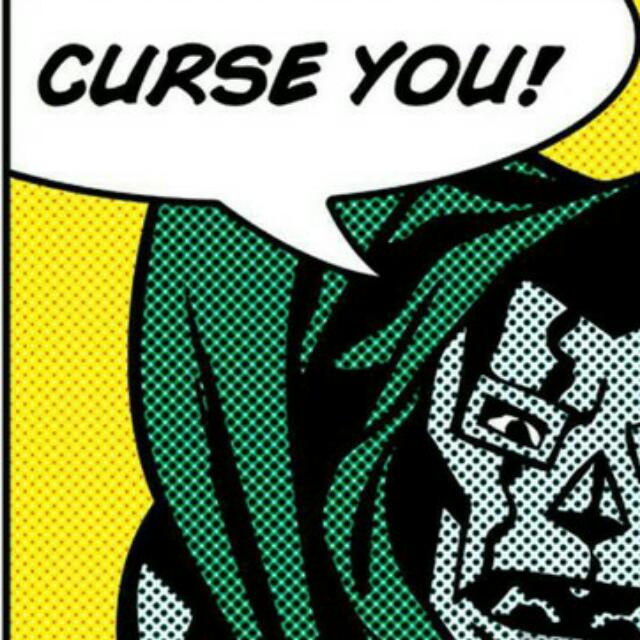 Dr Doom Curse You Poster, Hobbies & Toys, Stationery & Craft, Art ...