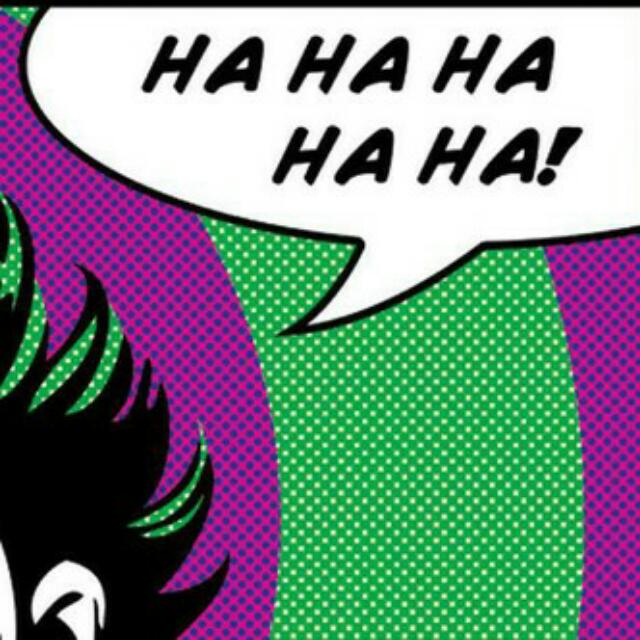 The Joker Ha Ha Ha Poster, Hobbies & Toys, Stationery & Craft, Art ...