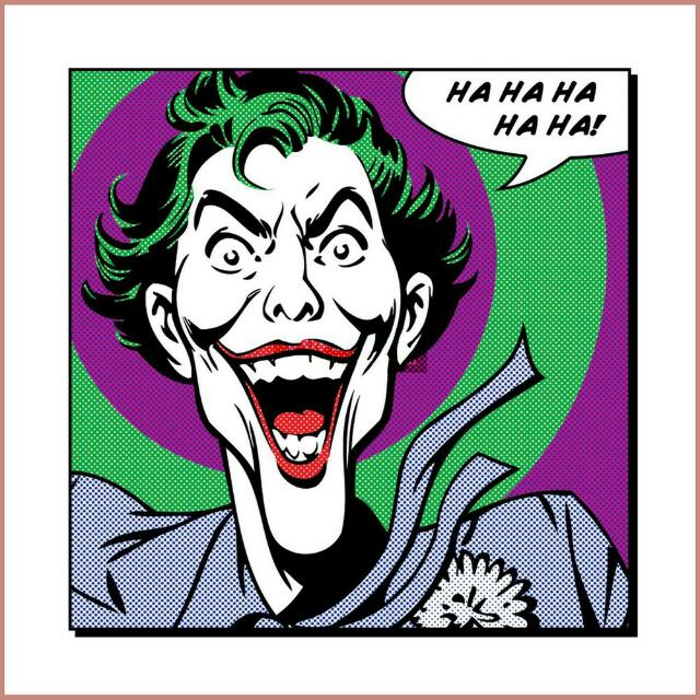 The Joker Ha Ha Ha Poster, Hobbies & Toys, Stationery & Craft, Art ...