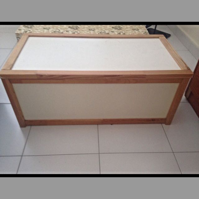 Ikea Wooden Storage Box, Furniture & Home Living, Home Improvement ...
