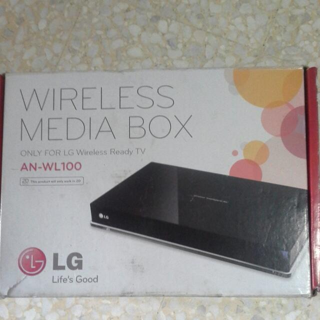 LG WIRELESS MEDIA BOX, Furniture & Home Living, Furniture, TV Consoles ...