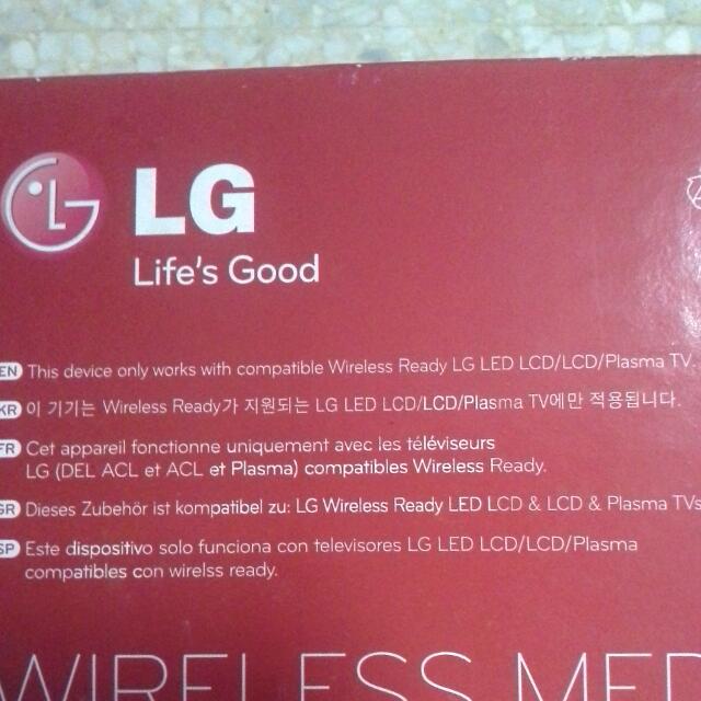 LG WIRELESS MEDIA BOX, Furniture & Home Living, Furniture, TV Consoles ...