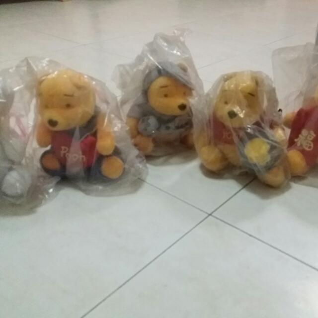 pooh bears ( still intact in packaging ), Everything Else on Carousell