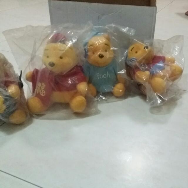 pooh bears ( still intact in packaging ), Everything Else on Carousell
