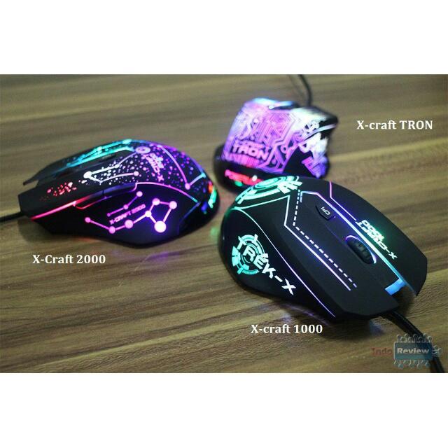 Powerlogic X-CRAFT GAMING MOUSE, Computers & Tech, Parts & Accessories ...