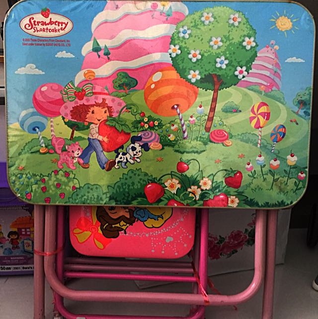 Strawberry Shortcake Table Set, Babies & Kids, Baby Nursery & Kids ...