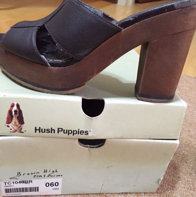 Hush Puppies Very High Platforms, Women's Fashion, Footwear, Wedges on ...