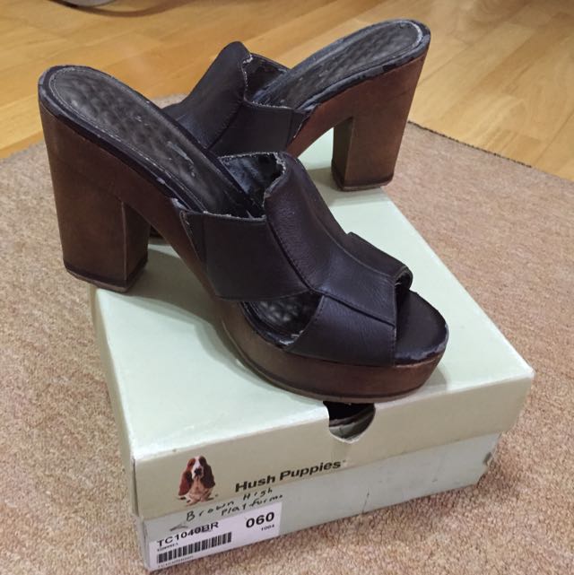 Hush Puppies Very High Platforms, Women's Fashion, Footwear, Wedges on ...