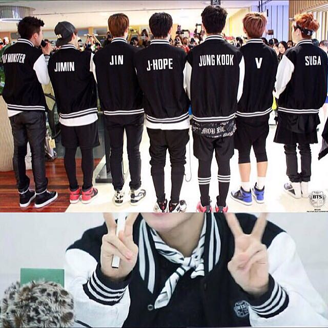BTS varsity jacket (PREORDER), Hobbies & Toys, Memorabilia ...