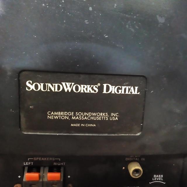 Creative Cambridge Soundworks Digital 2.1 Speakers, Computers & Tech ...