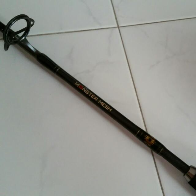 Daiwa (Monster Mesh) Fishing Rod, Sports Equipment, Fishing on Carousell
