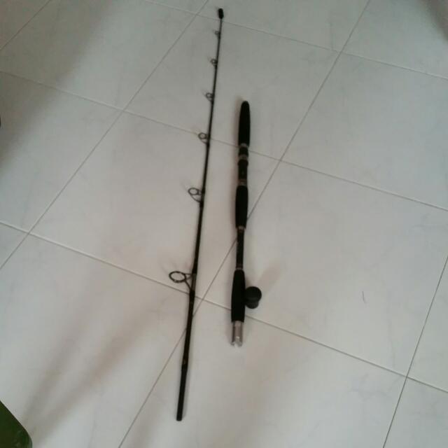 Daiwa (Monster Mesh) Fishing Rod, Sports Equipment, Fishing on Carousell