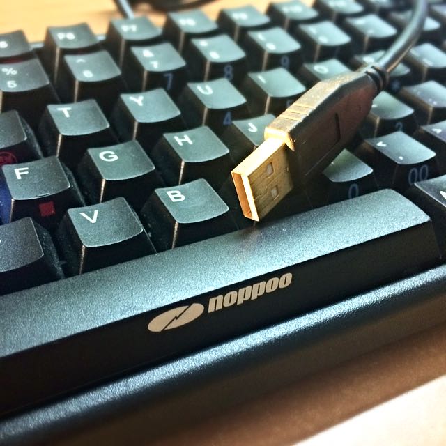 Noppoo Choc Mini 84 USB N-key Mechanical Gaming Keyboard Cherry MX ...