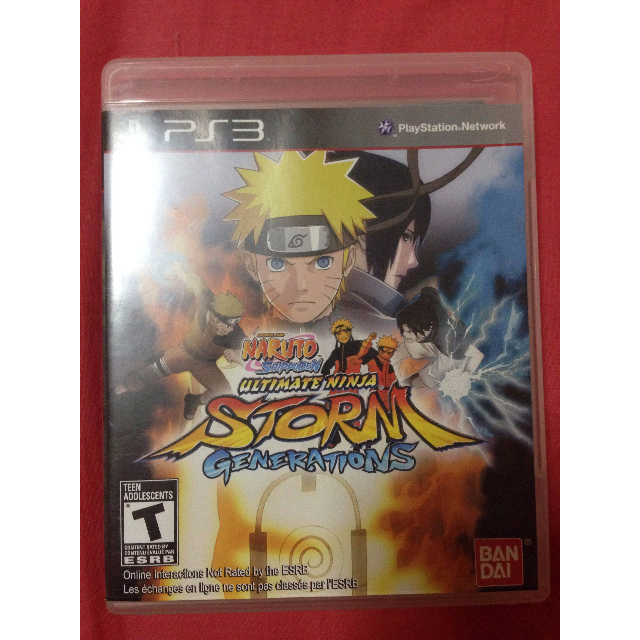 PS3 Naruto Ultimate Ninja Storm Generations, Hobbies & Toys, Toys ...