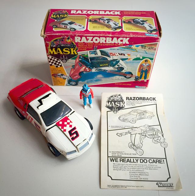 Kenner M.A.S.K. Razorback With Box, Hobbies & Toys, Toys & Games on ...