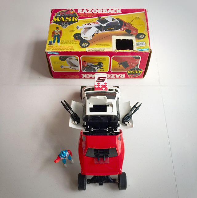 Kenner M.A.S.K. Razorback With Box, Hobbies & Toys, Toys & Games on ...