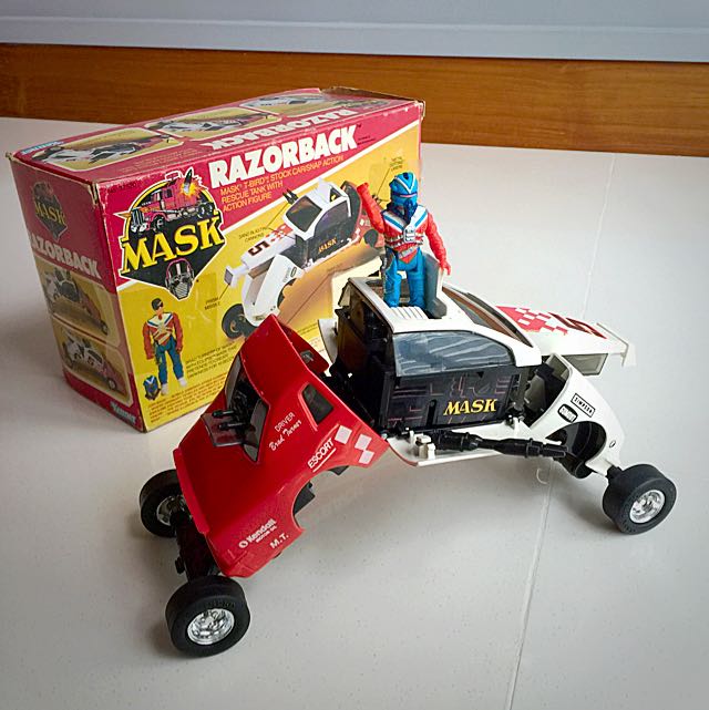 Kenner M.A.S.K. Razorback With Box, Hobbies & Toys, Toys & Games on ...