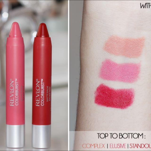 Revlon Color Burst Balm Stain (Red), Beauty & Personal Care, Face, Face ...