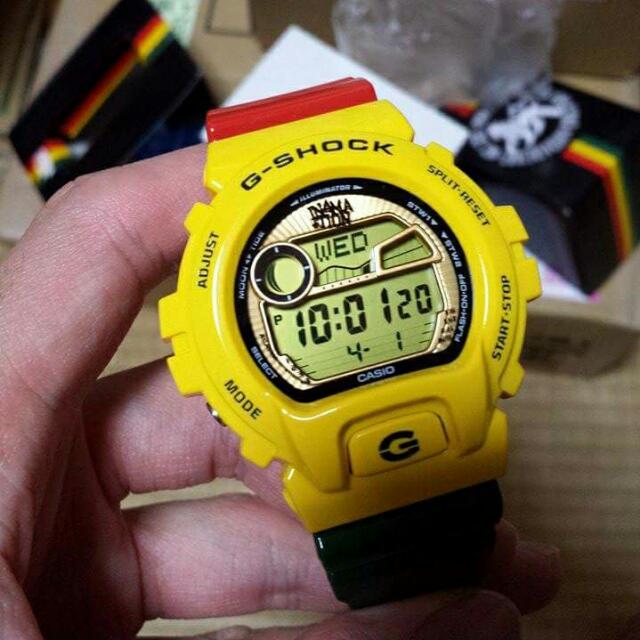 Reserved* Casio G-Shock Rasta In4mation GDX Limited Edition ( Authentic ...
