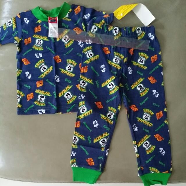 Disney Pixar Cars Pyjamas Set, Men's Fashion, Bottoms, Sleep and ...
